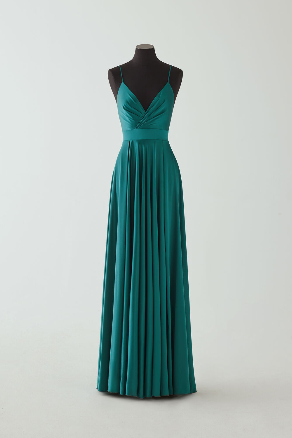 Roma Long Dress: Long Satin Dress l Atelier Emé